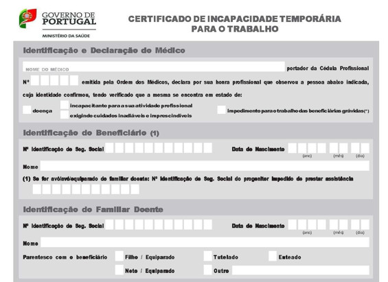 Substituições de Docentes Com Certificado de Incapacidade Temporária de ...